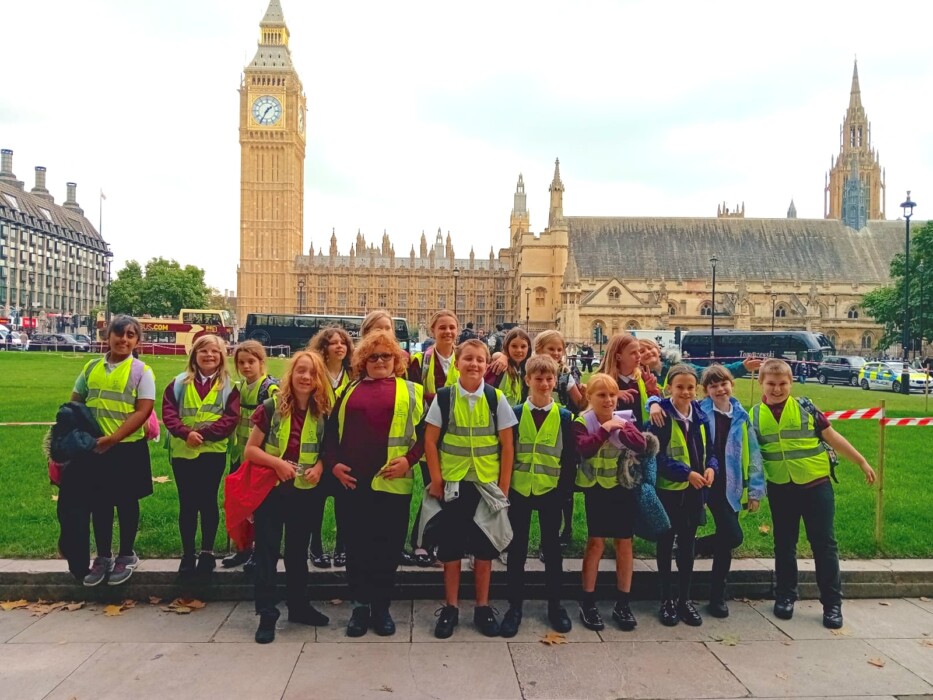 Pupils from St Mary’s School visit the Houses of Parliament for a ...
